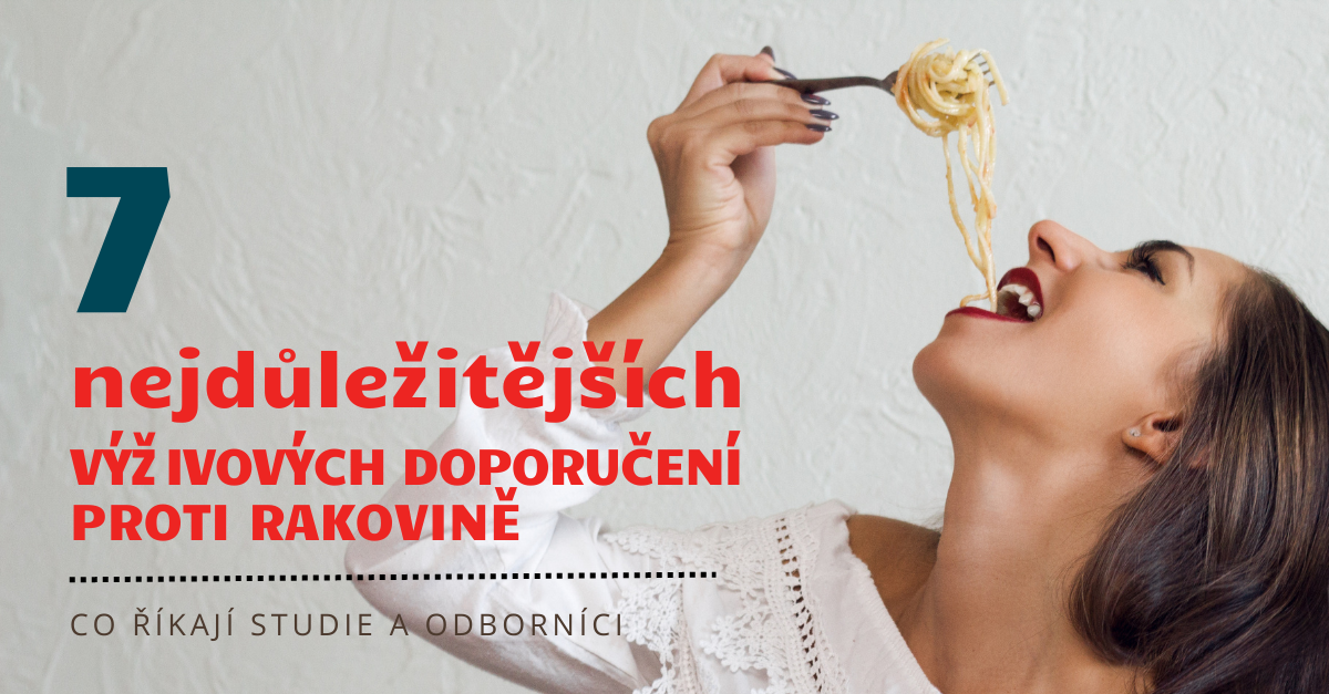 Prevence rakoviny: Co si v jídle nejvíc hlídat | Sana-store.cz