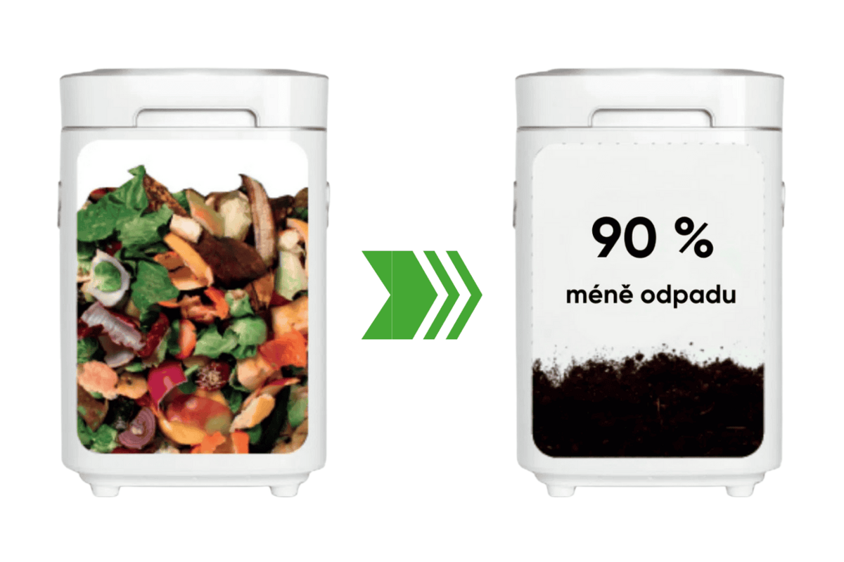 Elektrický kompostér Reencle Prime – domácí kompostování bez zápachu | Sana-store